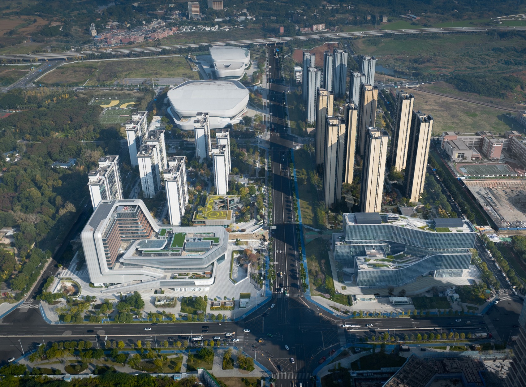 Chengdu Luxiao Station TOD Area A Plot Three by Sichuan Architectural ...