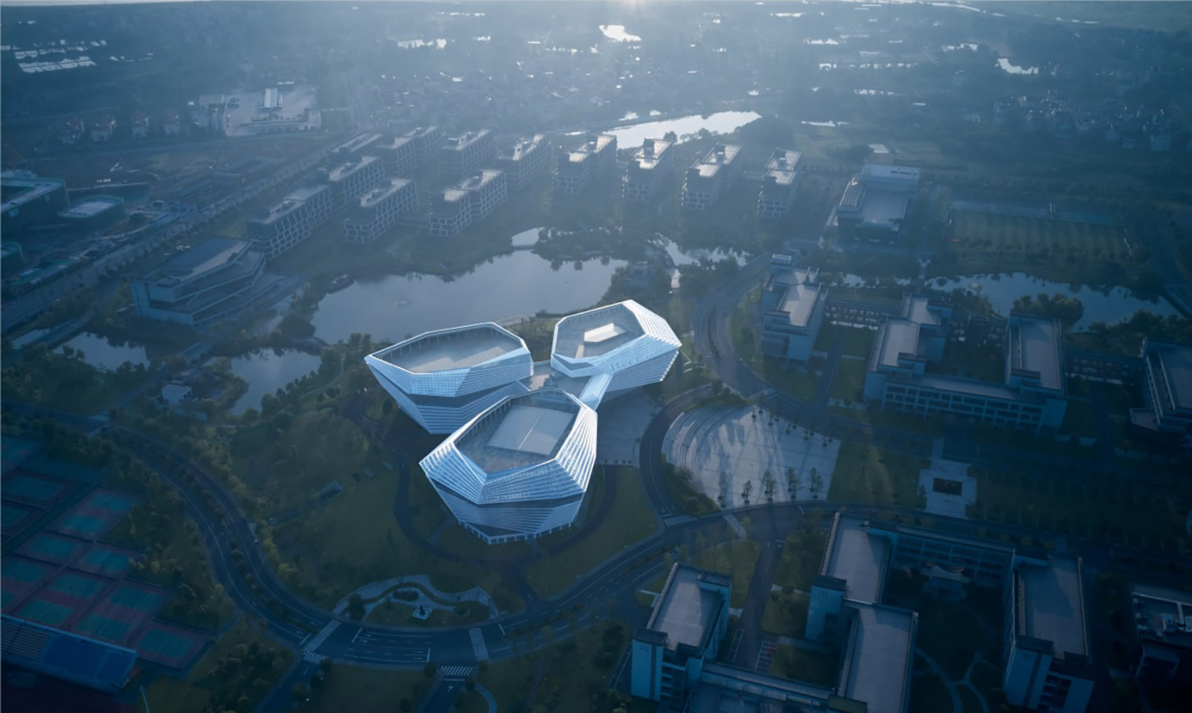 The Library and Cultural Center of Xingzhi College Zhejiang Normal ...