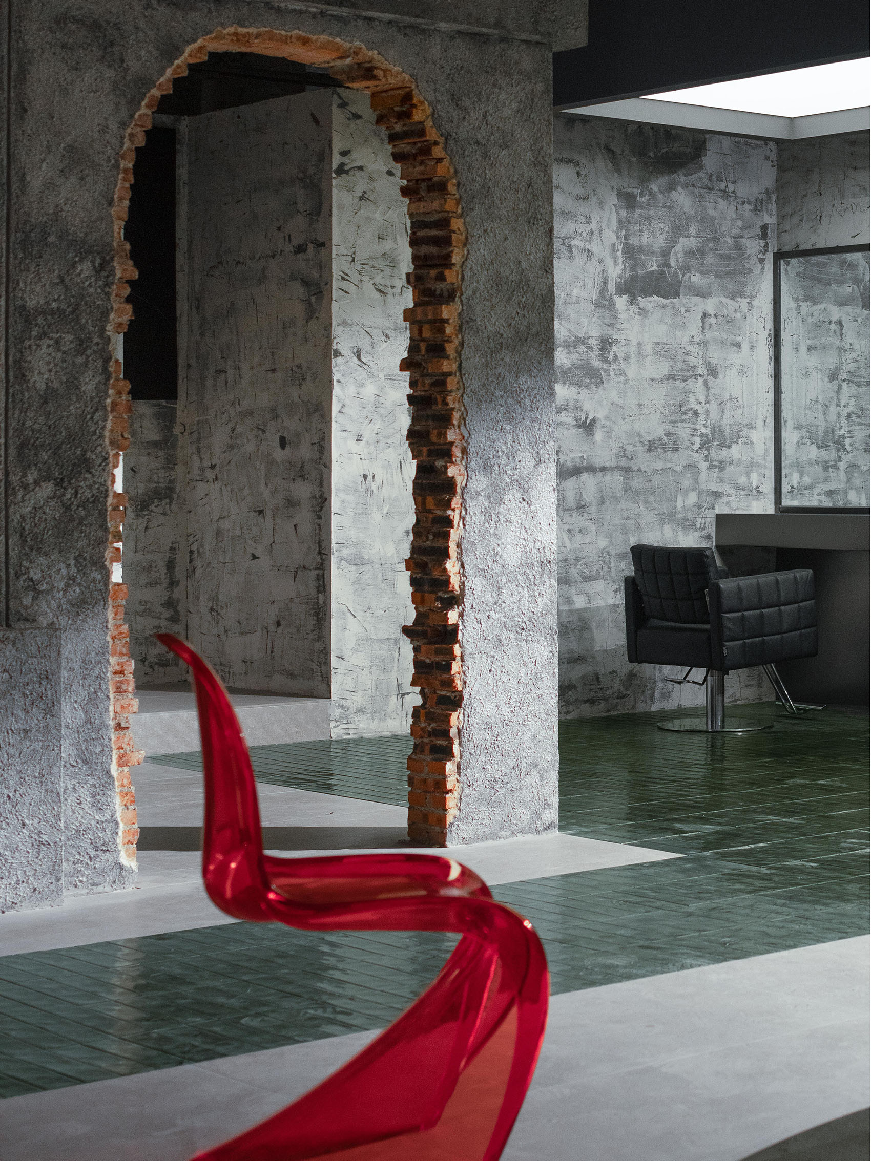 THE LINE SALON美发沙龙空间，南京 / 原素呈现studio - 谷德设计网