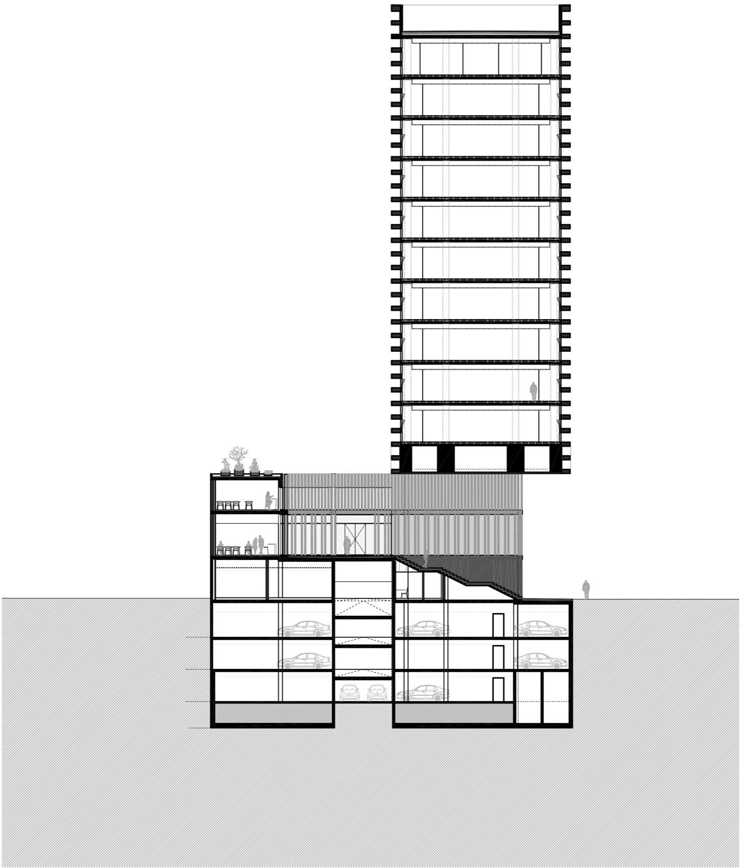 CFC CUBE TOWER by OUALALOU+CHOI - 谷德设计网