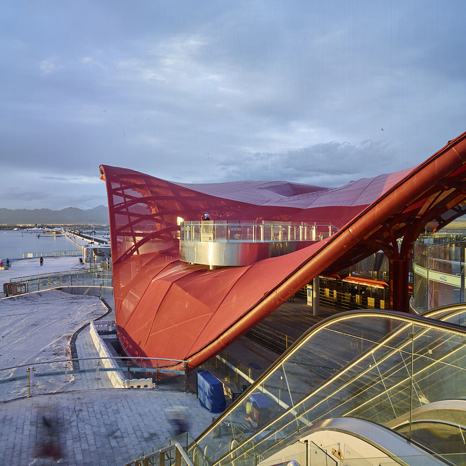 Chaka Wind – Chaka Salt Lake Tourist Railway Station by SUP Atelier of ...