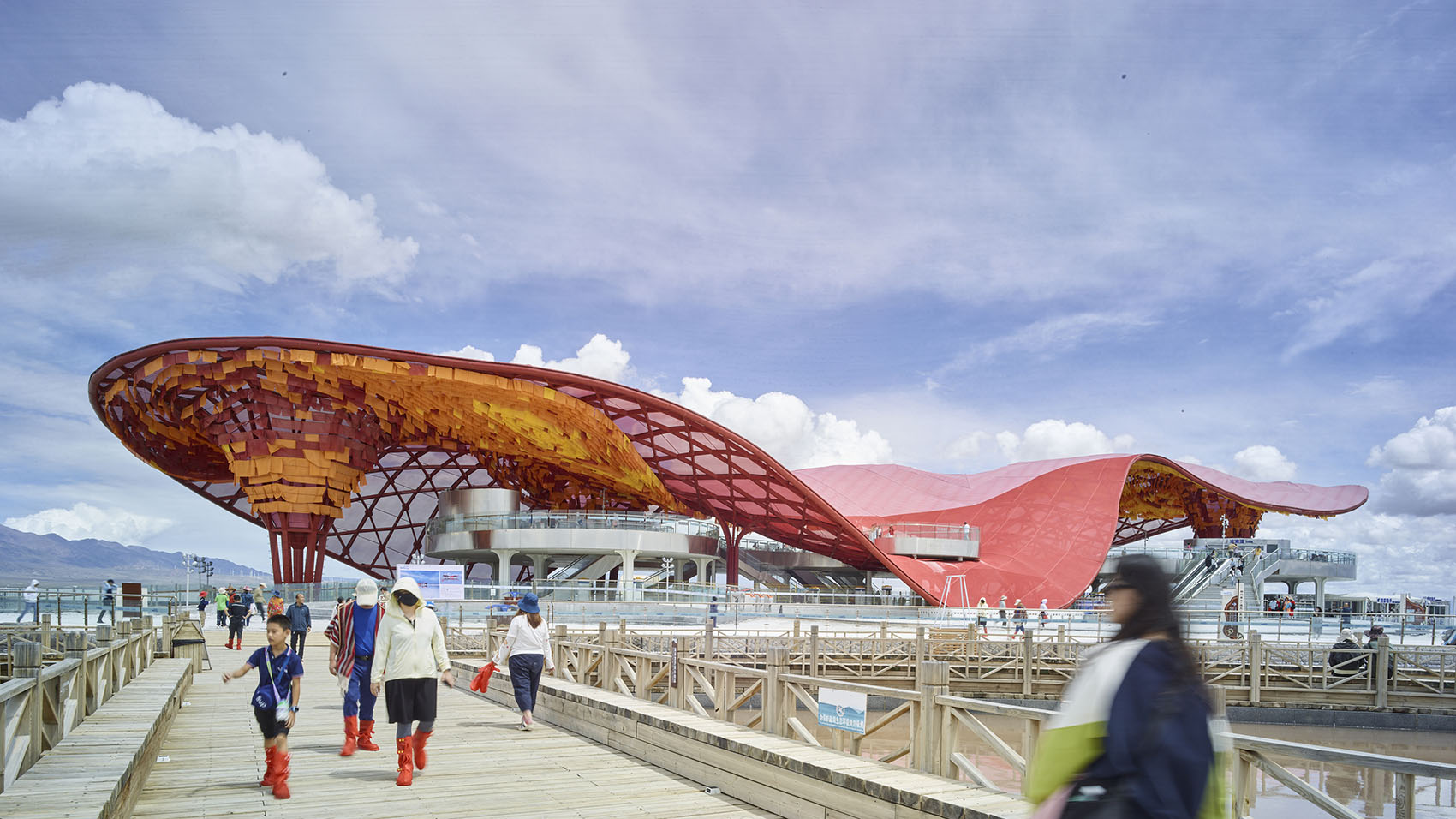 Chaka Wind – Chaka Salt Lake Tourist Railway Station by SUP Atelier of ...