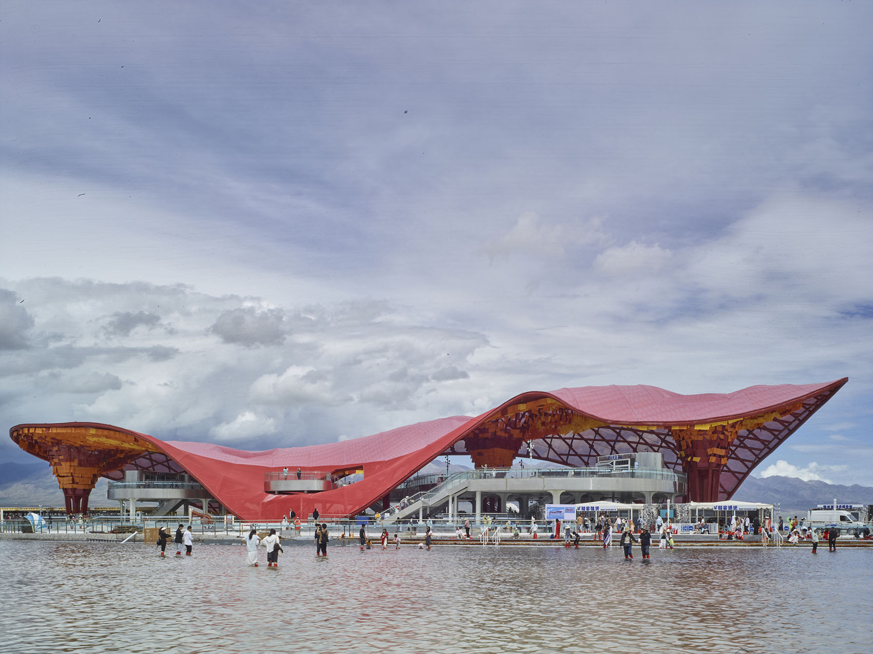 Chaka Wind – Chaka Salt Lake Tourist Railway Station by SUP Atelier of ...