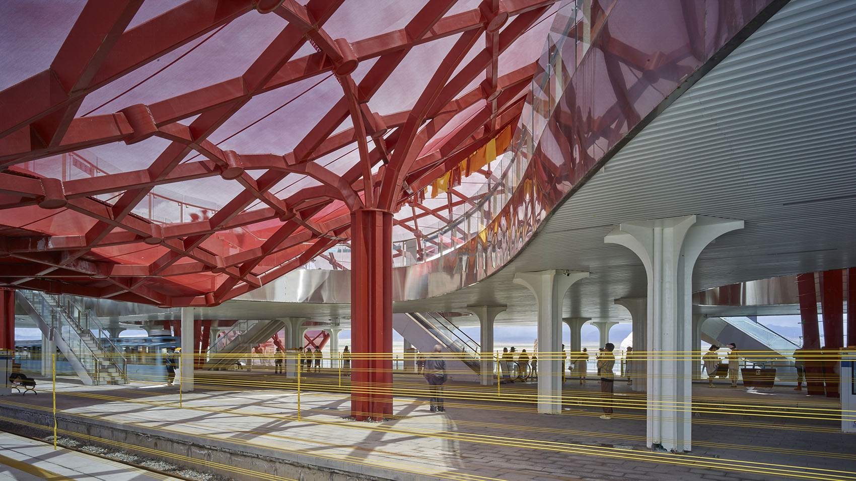 Chaka Wind – Chaka Salt Lake Tourist Railway Station by SUP Atelier of ...