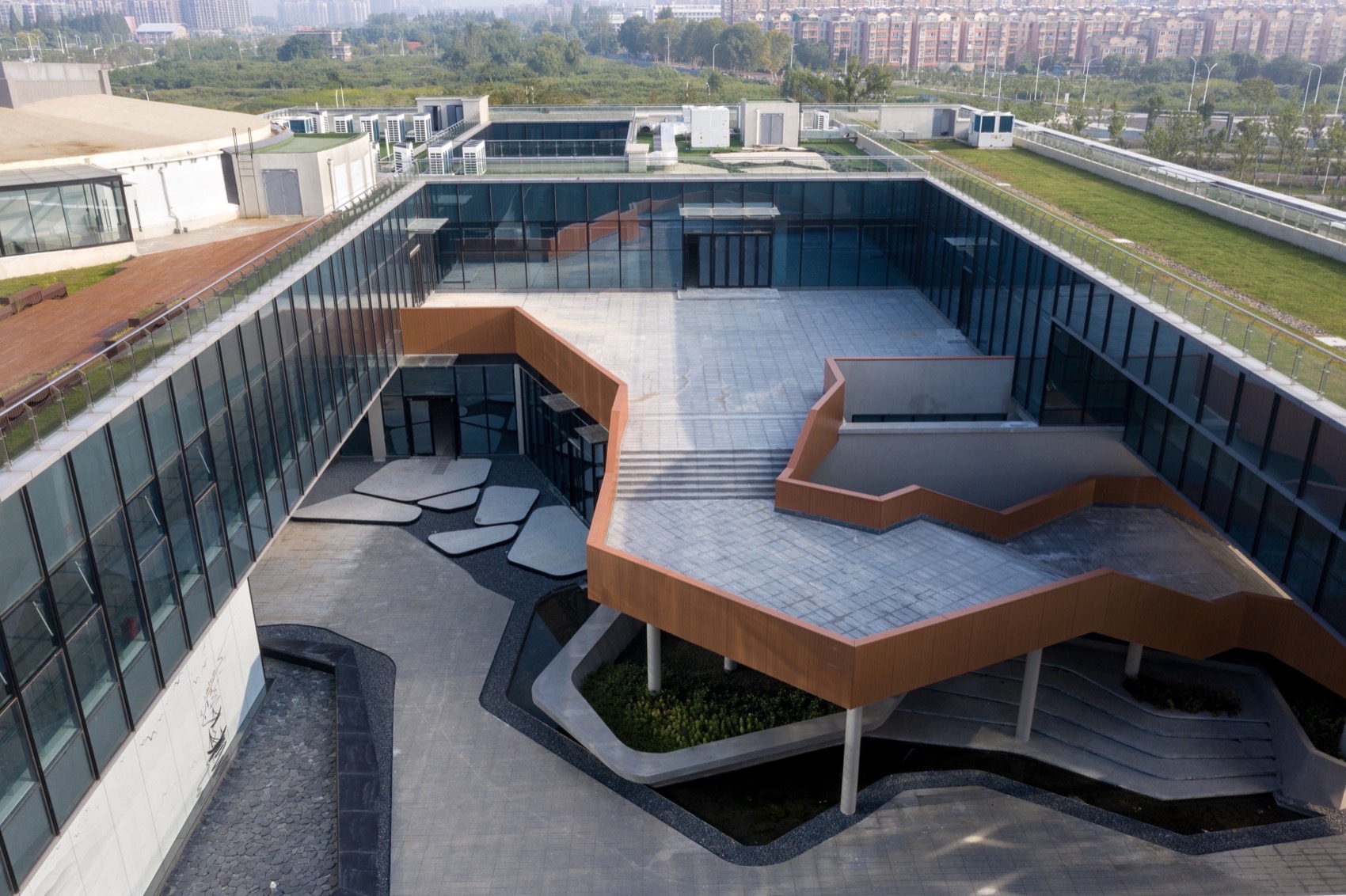 Anqing Riverside ECD Oil Tank Eco-Cultural District by Anhui LANE LAND ...