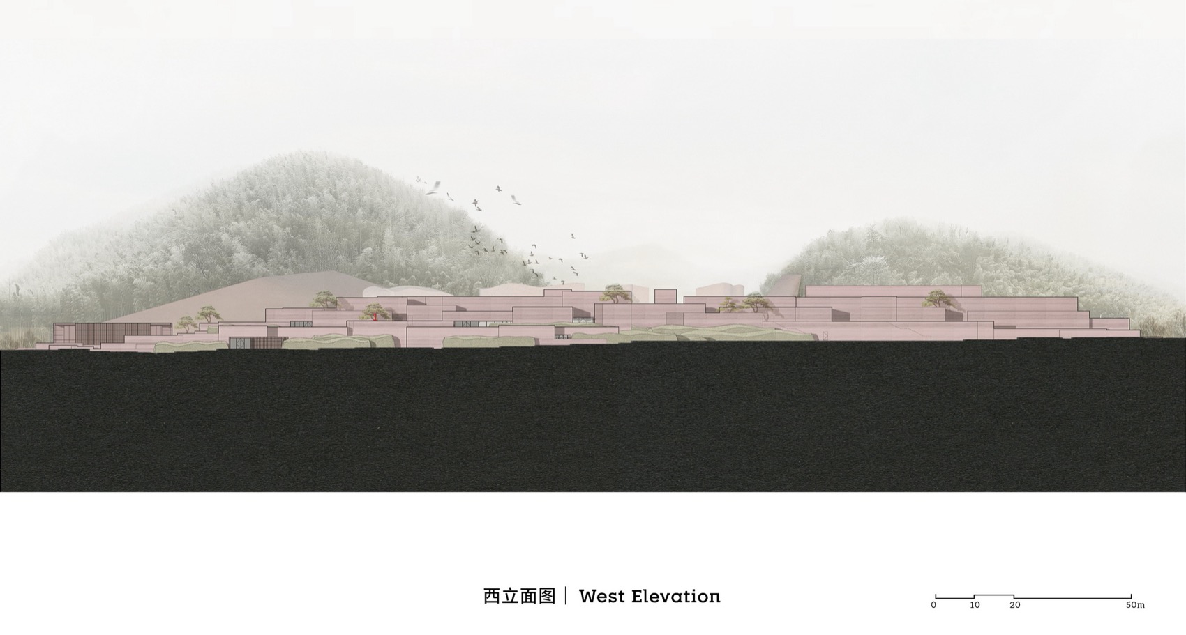 The Earth Valley Theater in Yaohu Village by GOA - 谷德设计网