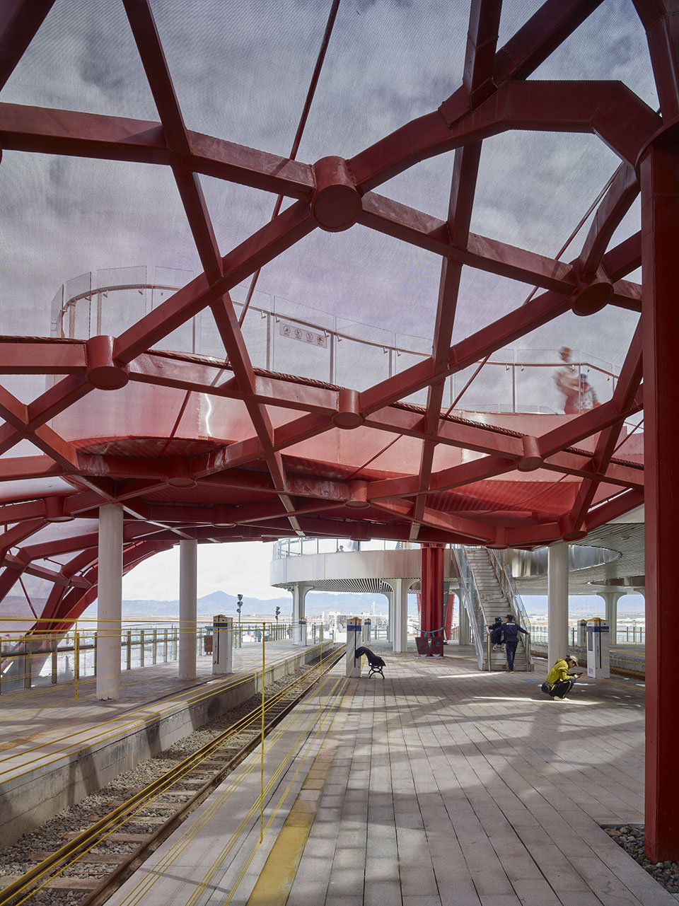 Chaka Wind – Chaka Salt Lake Tourist Railway Station by SUP Atelier of ...