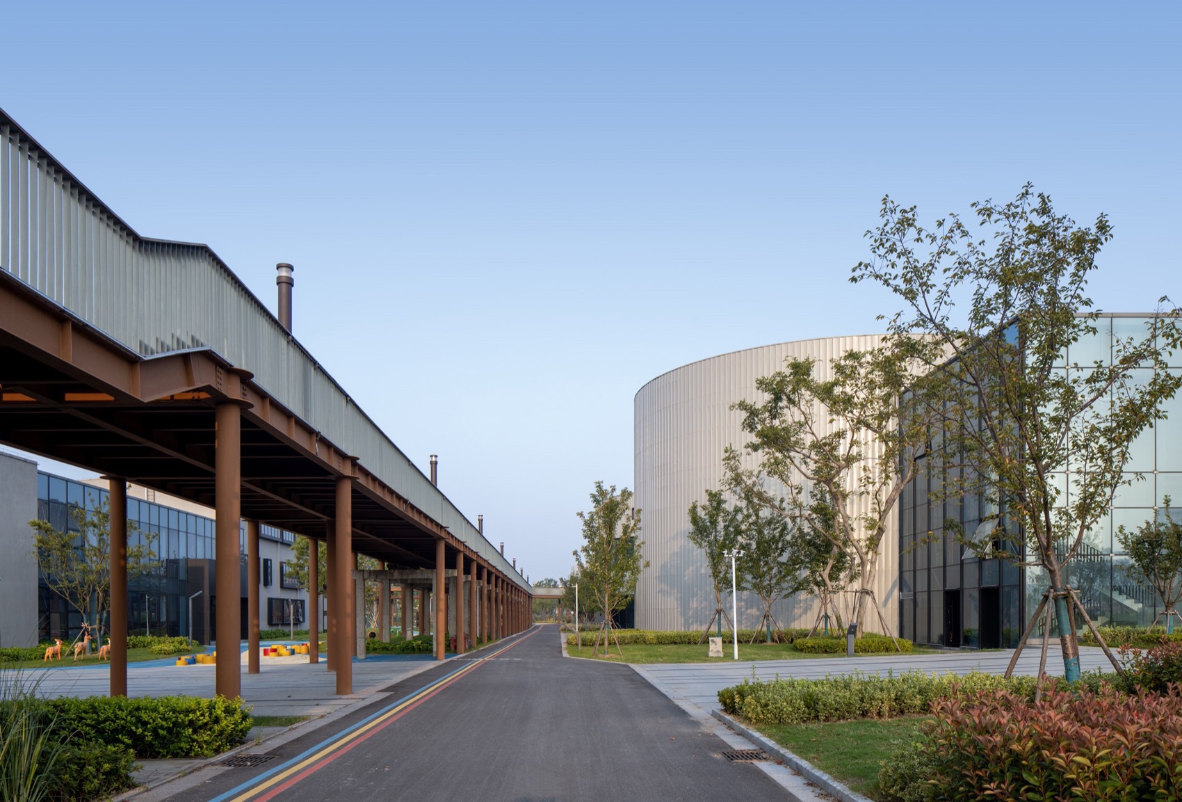 Anqing Riverside ECD Oil Tank Eco-Cultural District by Anhui LANE LAND ...