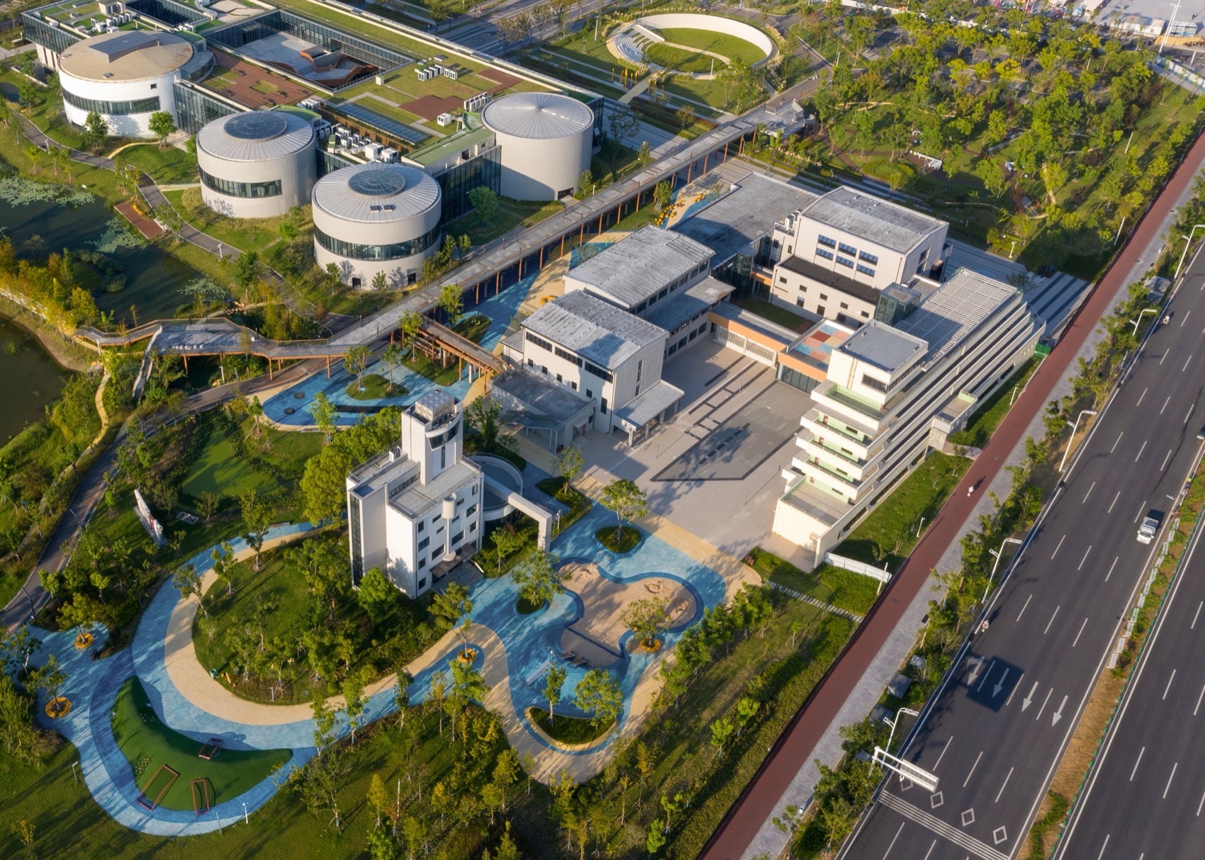 Anqing Riverside ECD Oil Tank Eco-Cultural District by Anhui LANE LAND ...