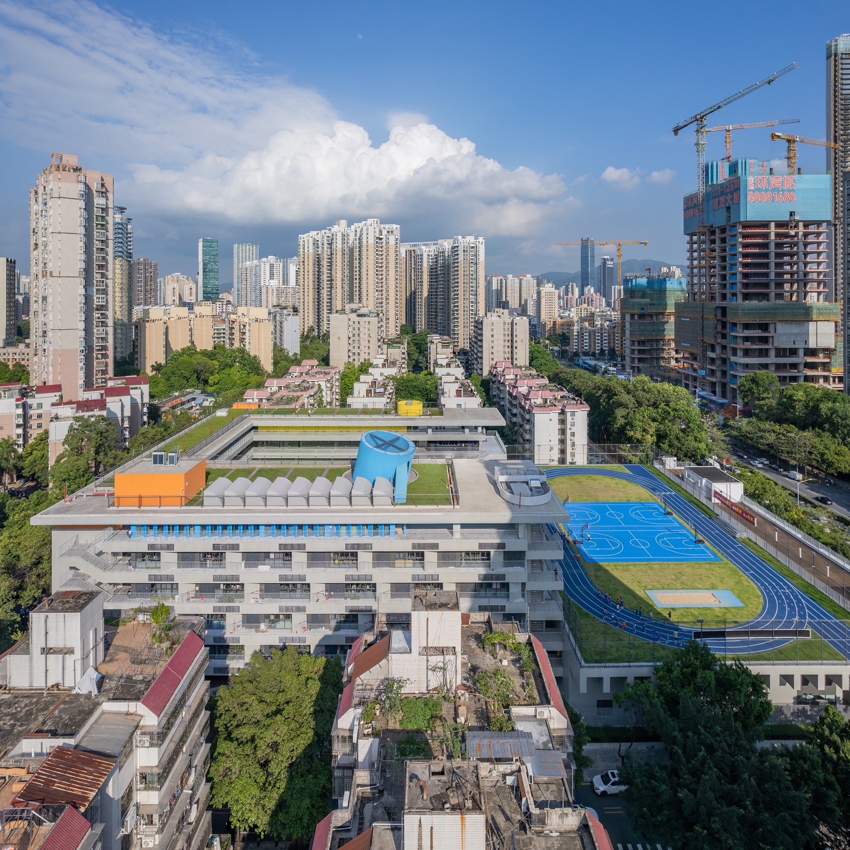 Shenzhen Futian Lvzhou Primary School by CCDI DongXiYing Studio - 谷德设计网
