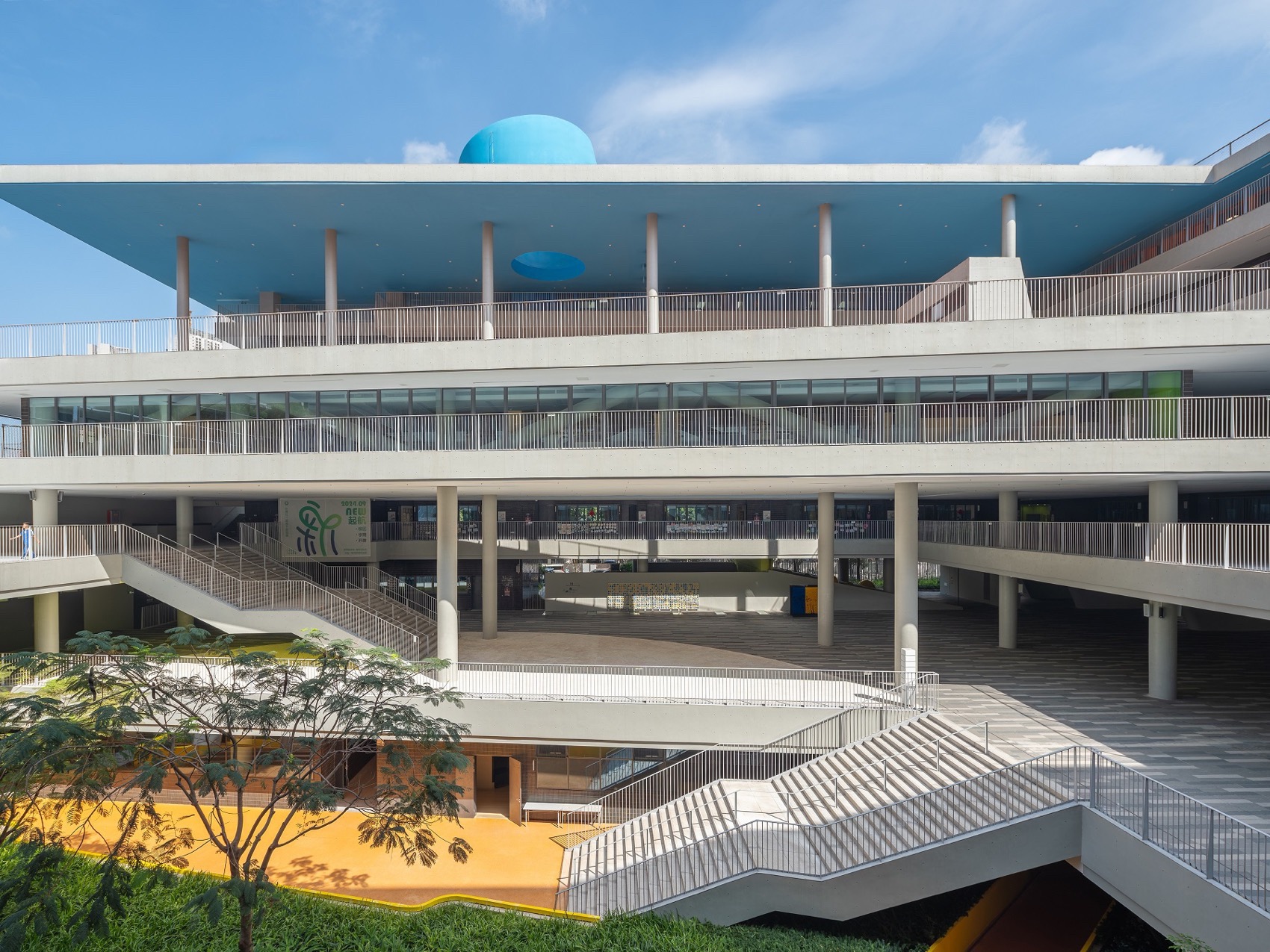Shenzhen Futian Lvzhou Primary School by CCDI DongXiYing Studio - 谷德设计网
