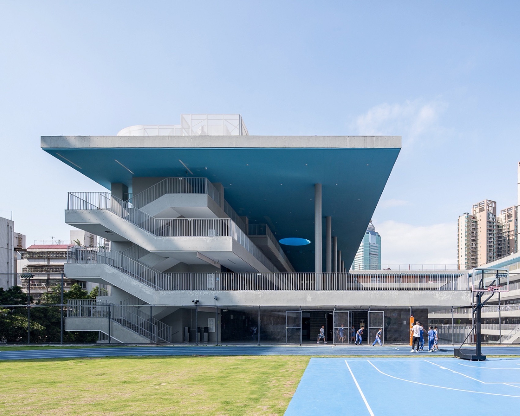 Shenzhen Futian Lvzhou Primary School by CCDI DongXiYing Studio - 谷德设计网