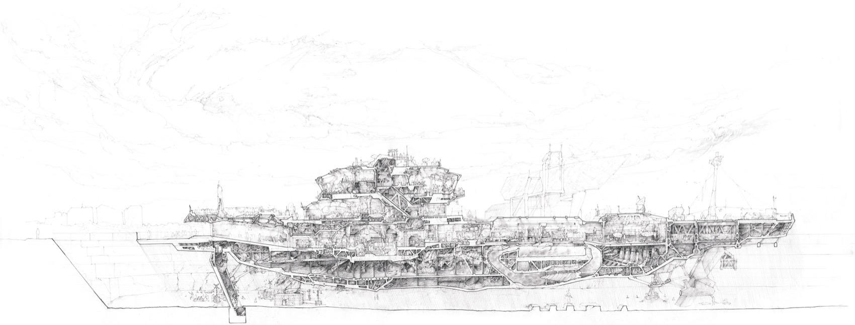 The winning works of the 8th Architectural Drawing Award are on display ...