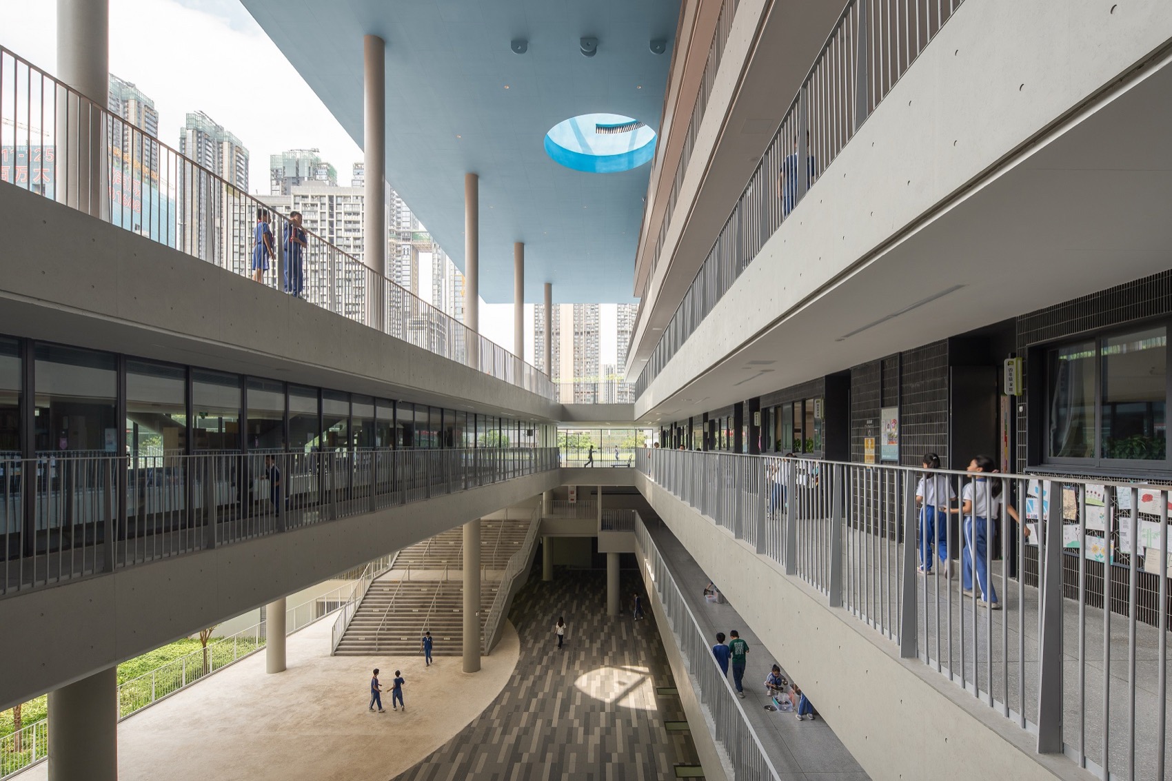 Shenzhen Futian Lvzhou Primary School by CCDI DongXiYing Studio - 谷德设计网