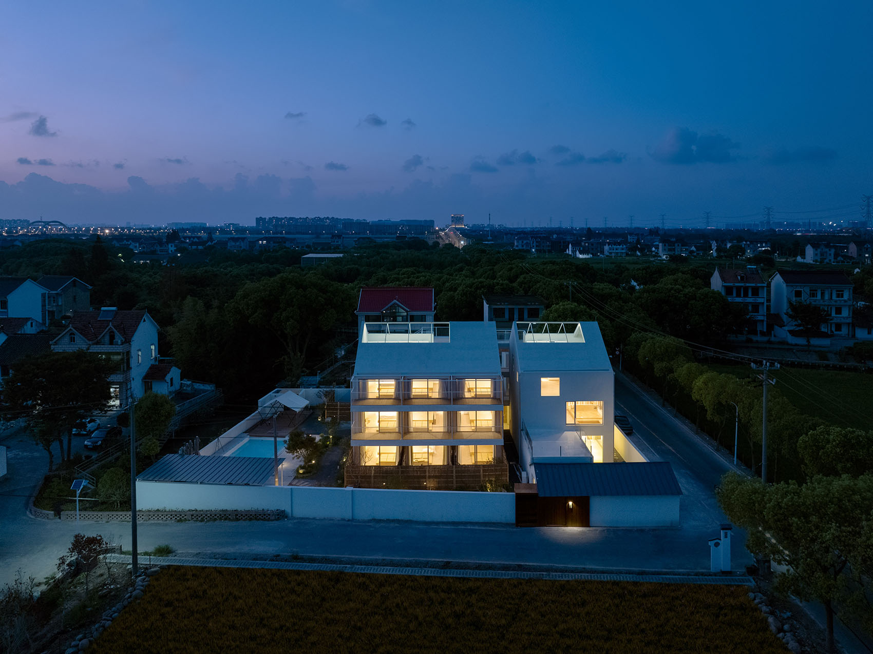 Guesthouse in Shanghai Xinchang Ancient Town by TEAM_BLDG - 谷德设计网