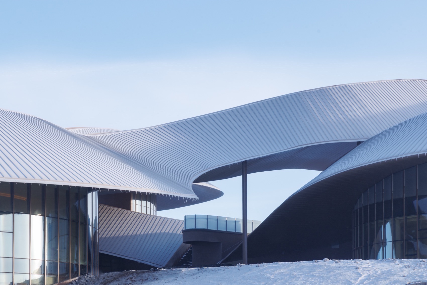 Volcano-In Visitor Center by PLAT ASIA - 谷德设计网