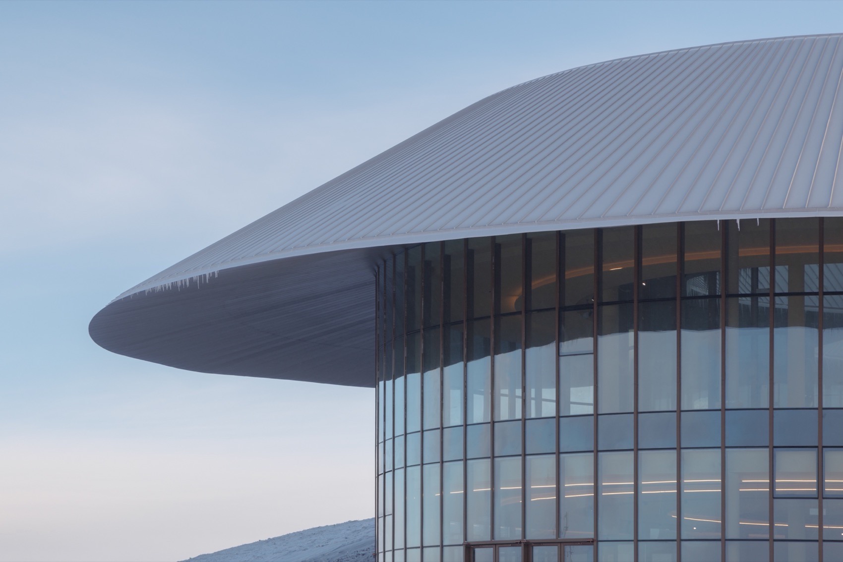 Volcano-In Visitor Center by PLAT ASIA - 谷德设计网