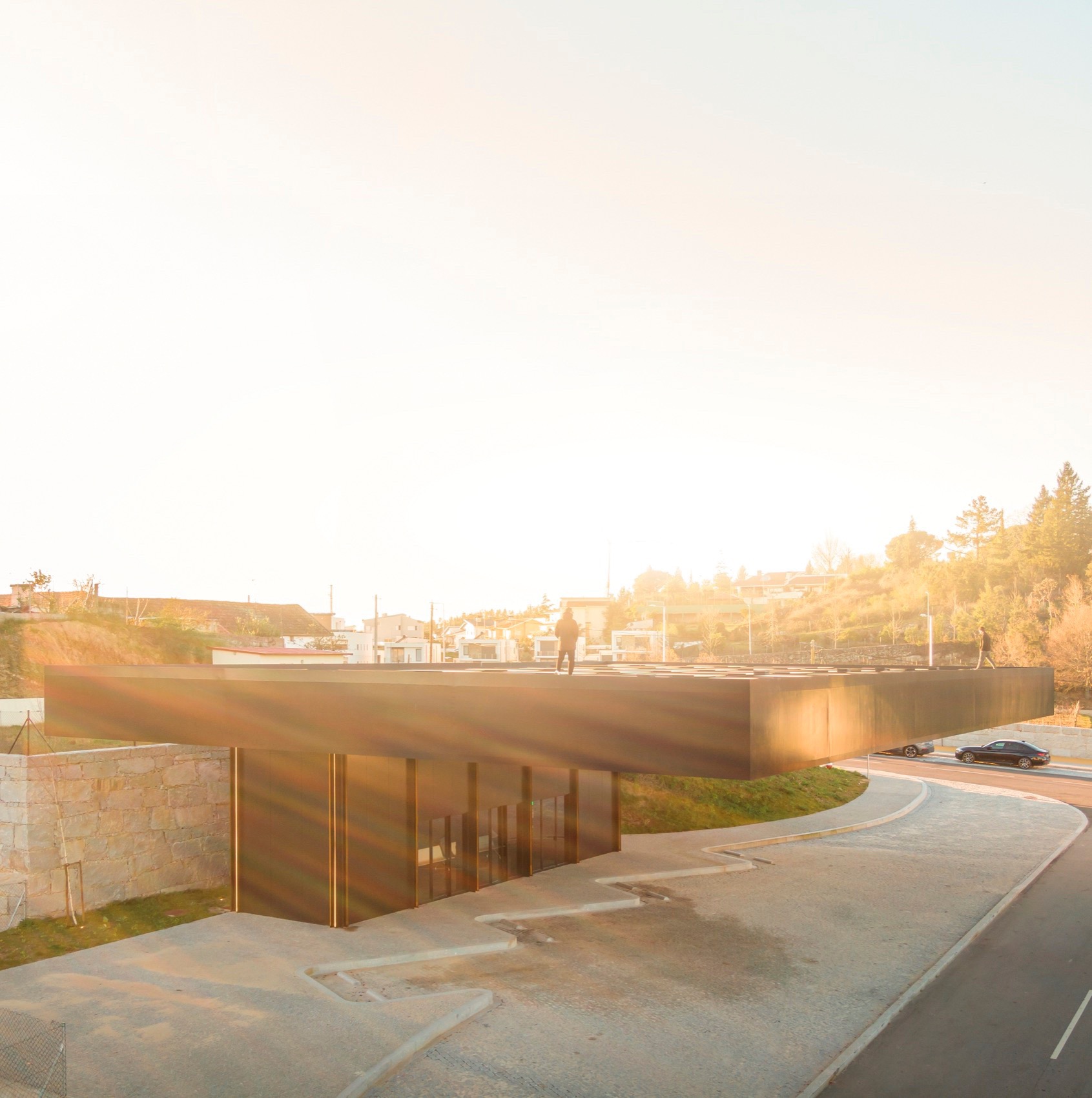 Intermodal Hub of Lousada by Spaceworkers - 谷德设计网
