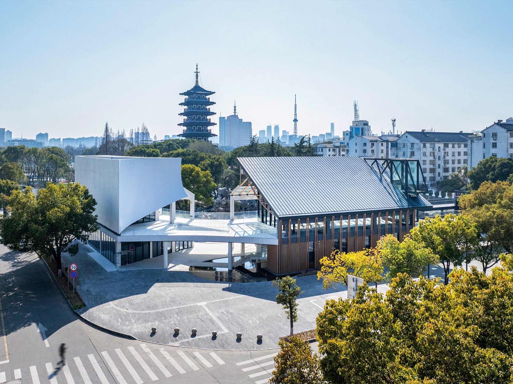 Chuihong Xiaozhu: Wujiang Wedding Hall, Suzhou by NODE Architecture ...