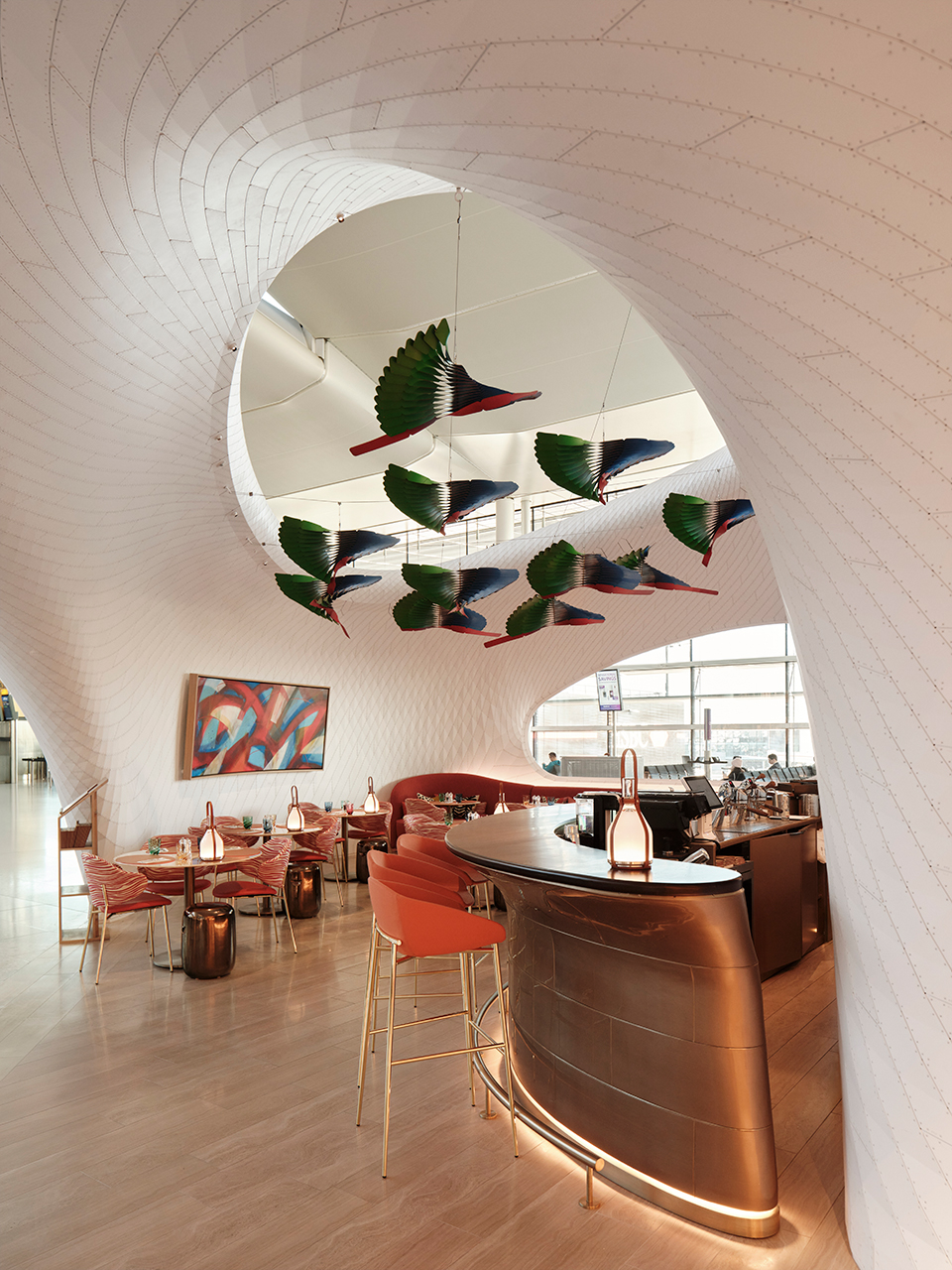 Louis Vuitton at Heathrow Terminal 2 by Marc Fornes/THEVERYMANY - 谷德设计网