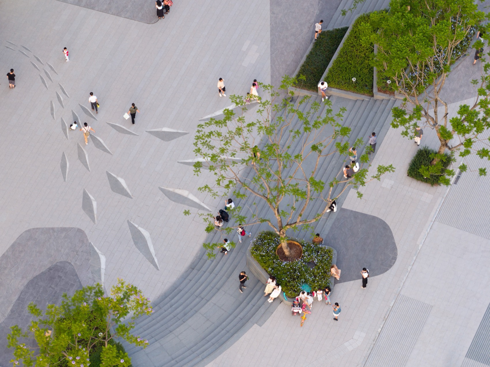 Landscape design of The Ring Garden City Commercial Complex, Chongqing ...
