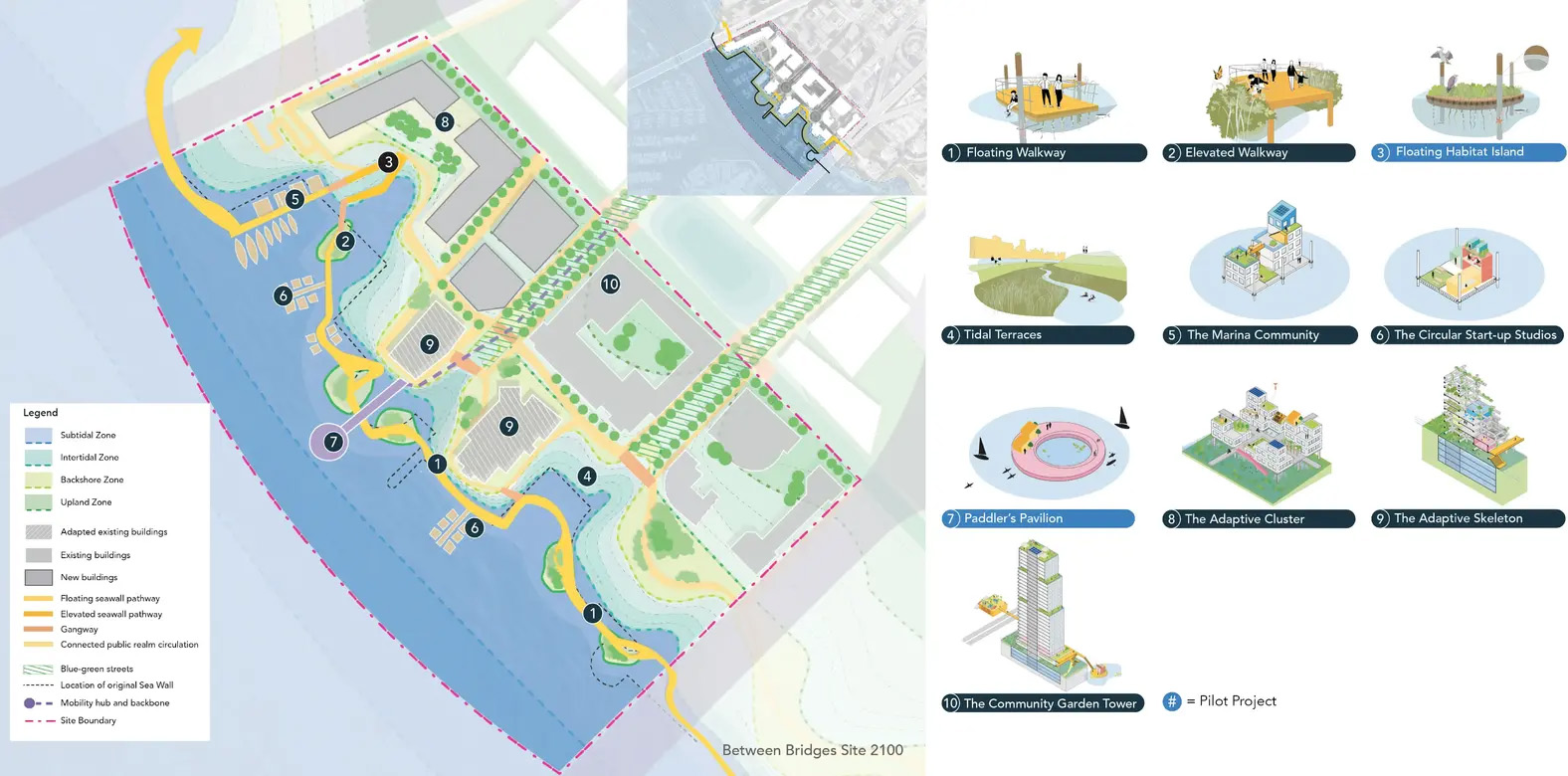 2025 ASLA ANALYSIS & PLANNING AWARD OF HONOR: Sea2City / Mithun + ONE ...