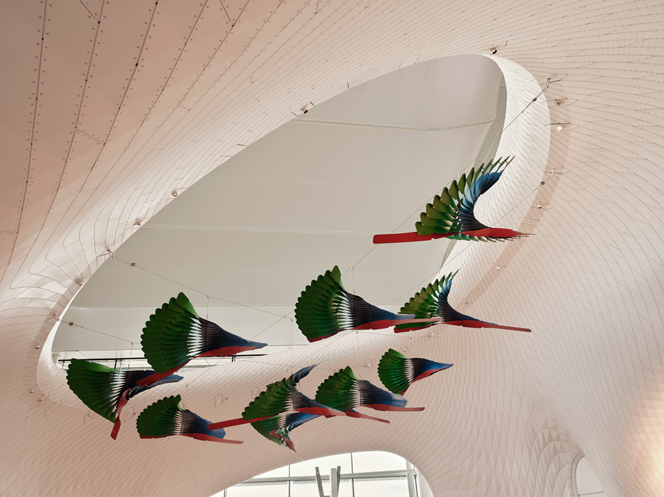 Louis Vuitton at Heathrow Terminal 2 by Marc Fornes/THEVERYMANY - 谷德设计网