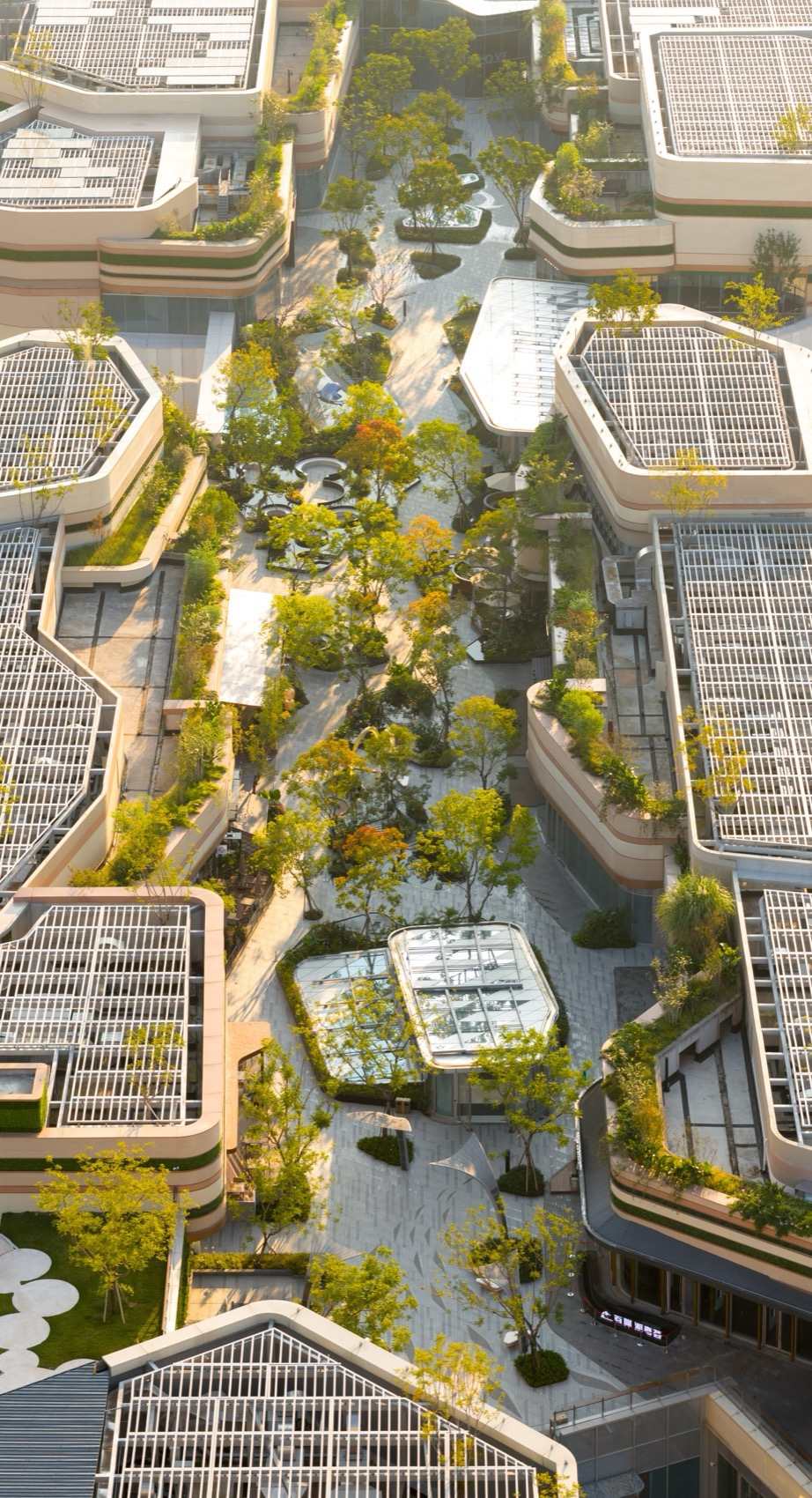 Landscape design of The Ring Garden City Commercial Complex, Chongqing ...