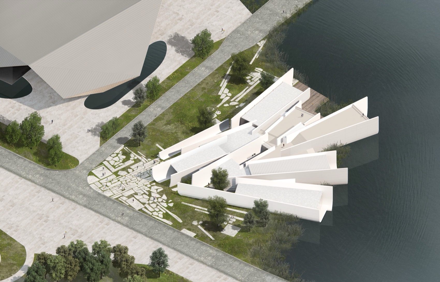 Chenhu Wetland Art Center by Trace Architecture Office (TAO) - 谷德设计网