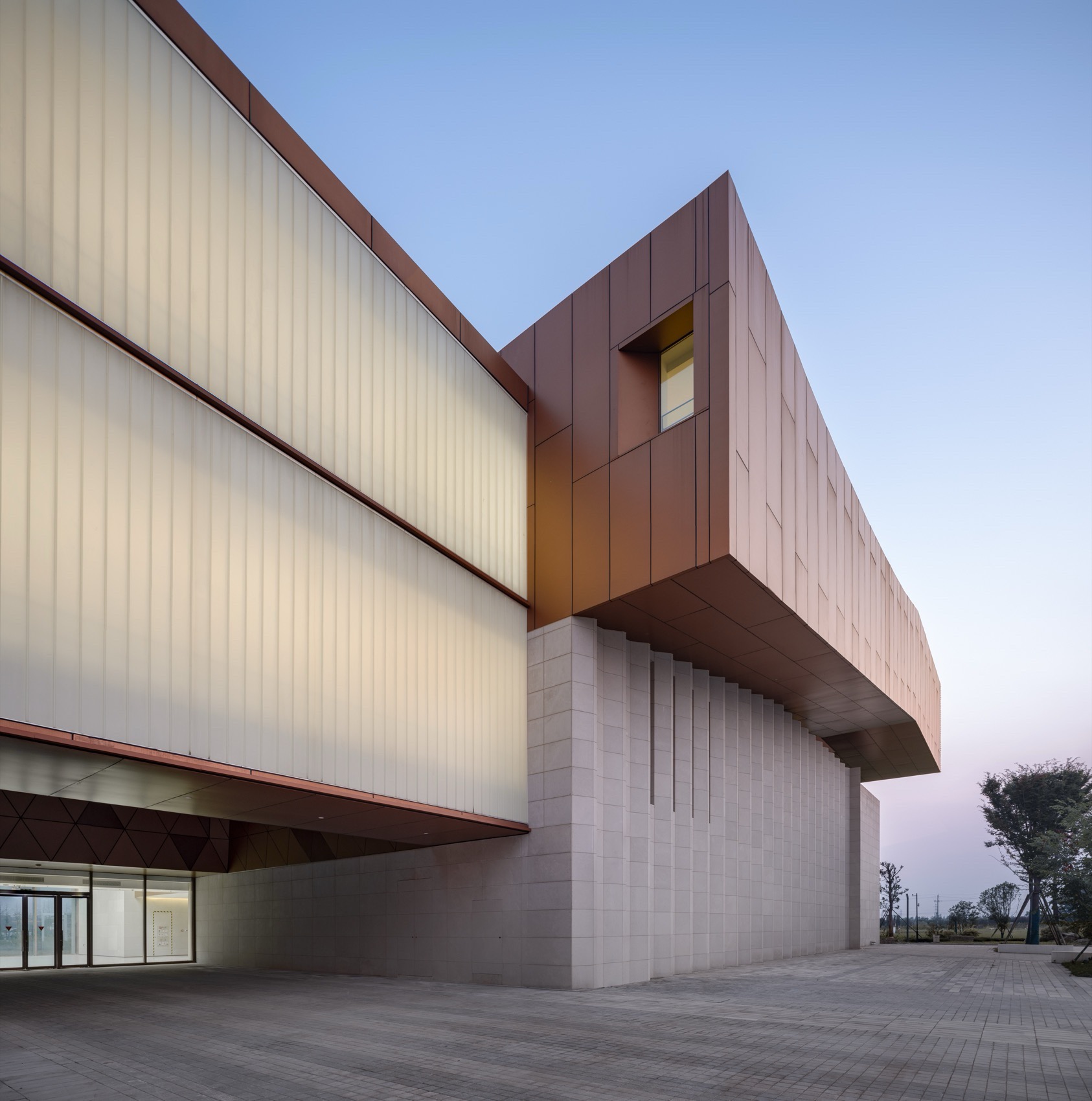 Haining Natural Exhibition Center by Sens Architects - 谷德设计网