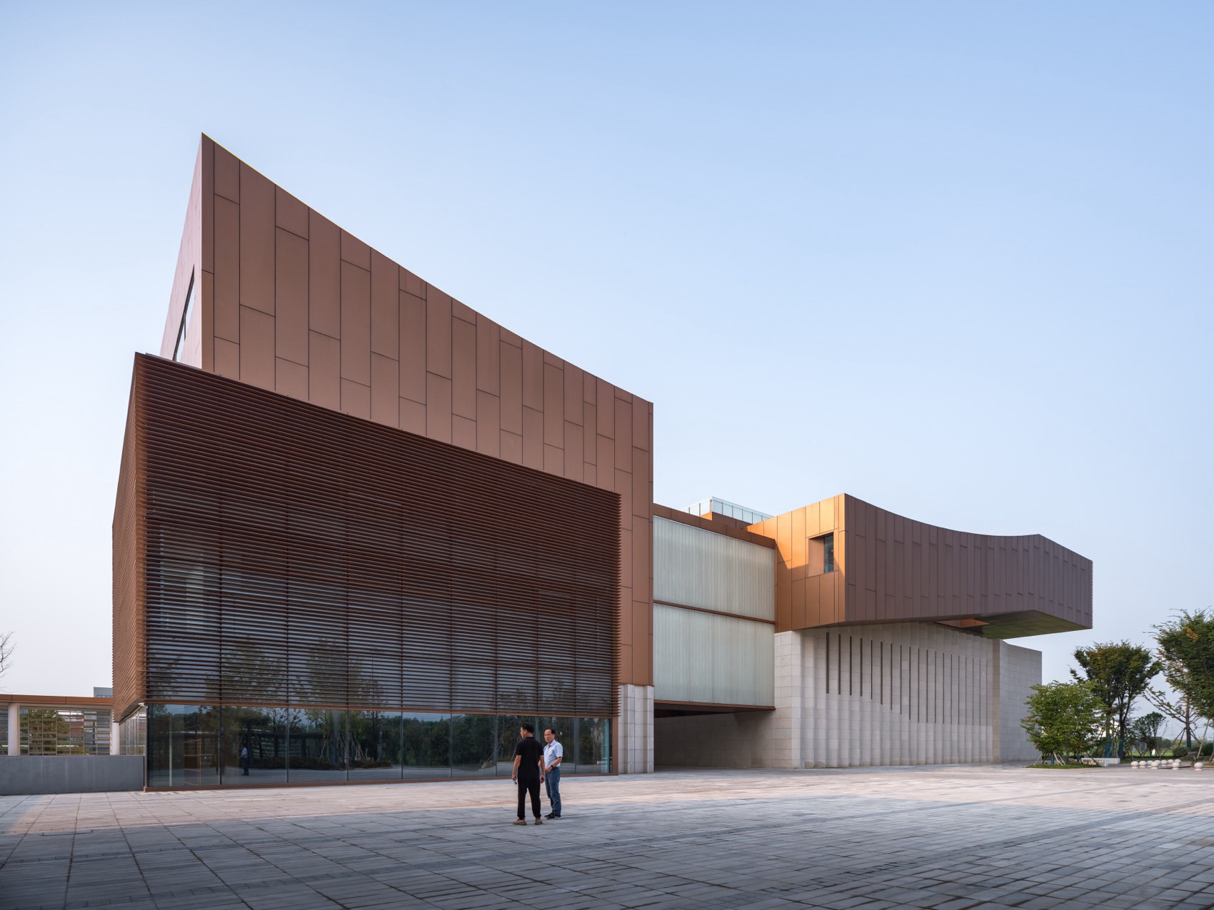 Haining Natural Exhibition Center by Sens Architects - 谷德设计网