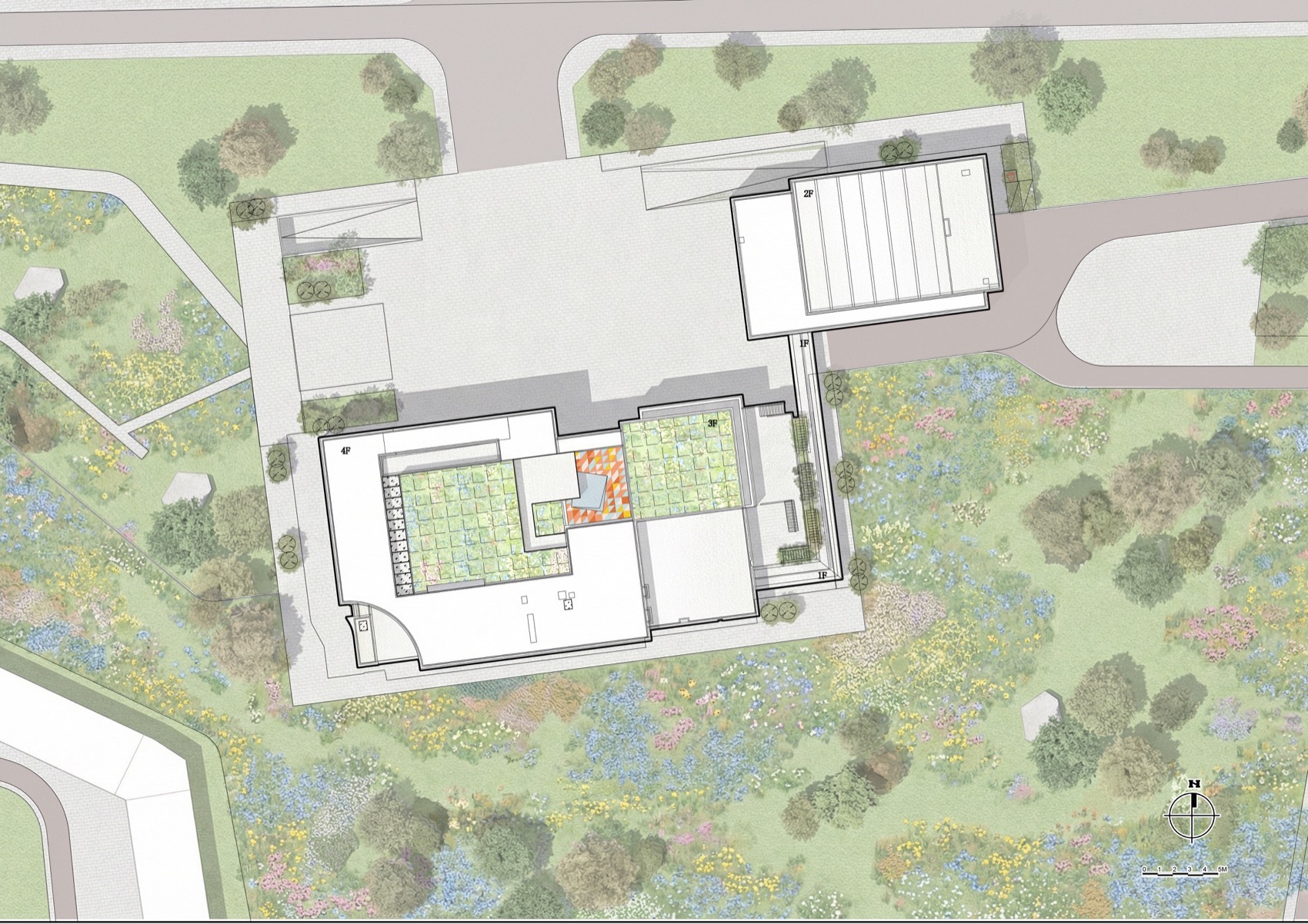 Haining Natural Exhibition Center by Sens Architects - 谷德设计网