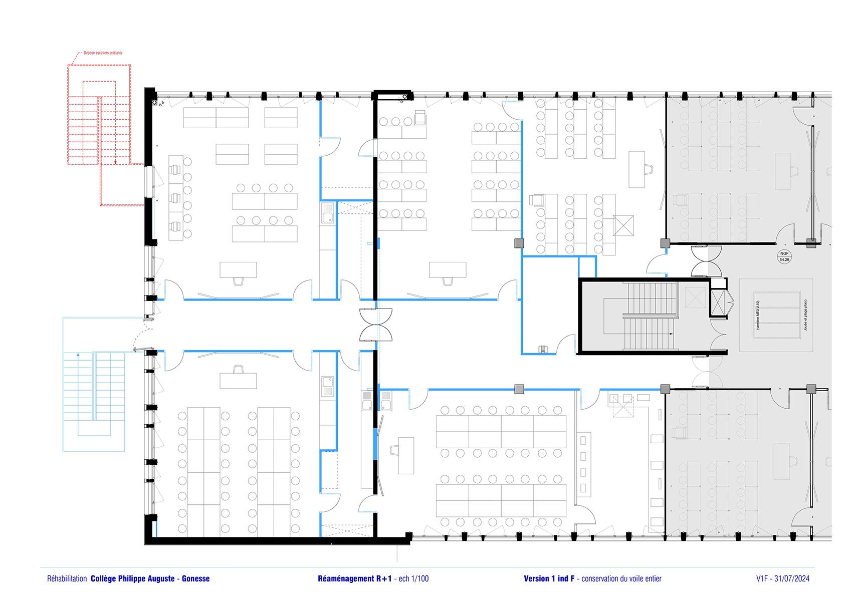 Philippe Auguste Middle School by MARS Architects - 谷德设计网