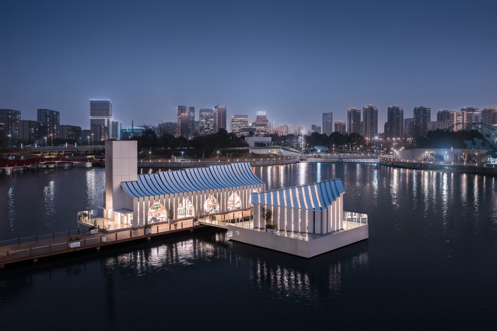 Swan Lake Chapel by Parallect Design - 谷德设计网